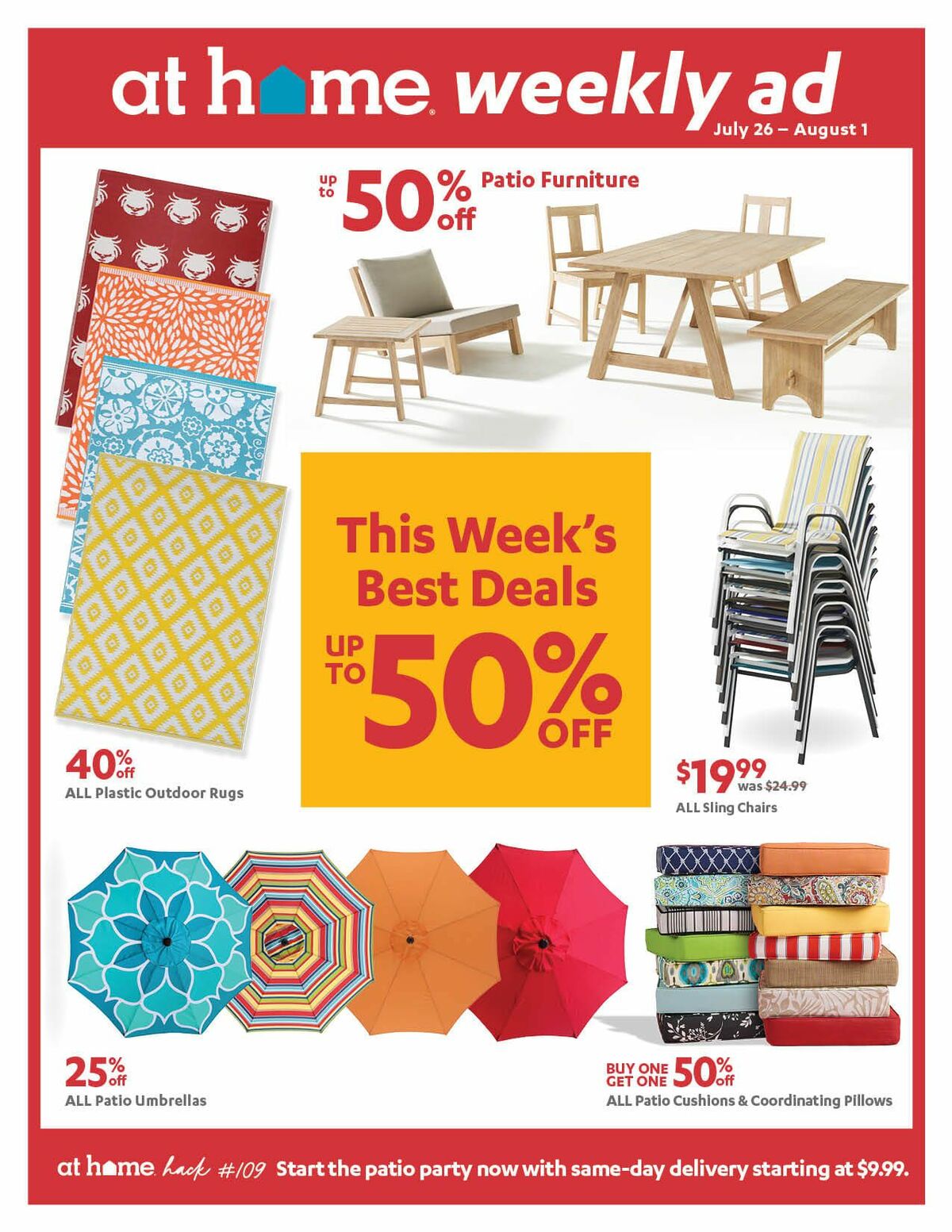 At Home Best Offers & Special Buys from July 26