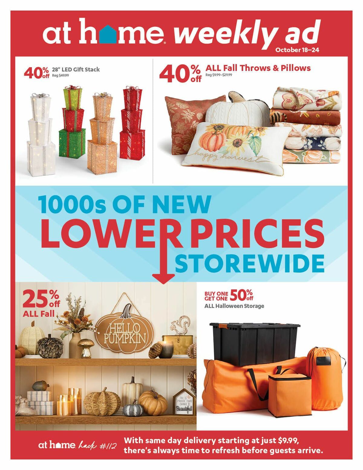 At Home Best Offers & Special Buys from October 18