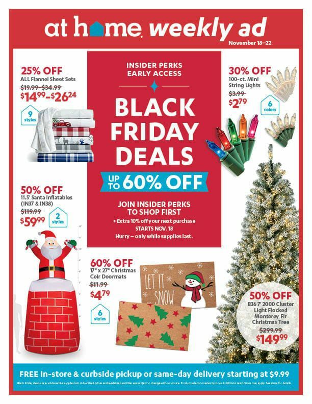 At Home Best Offers & Special Buys from November 18
