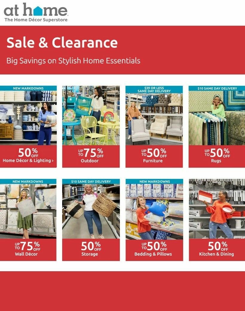 At Home Best Offers & Special Buys from May 7