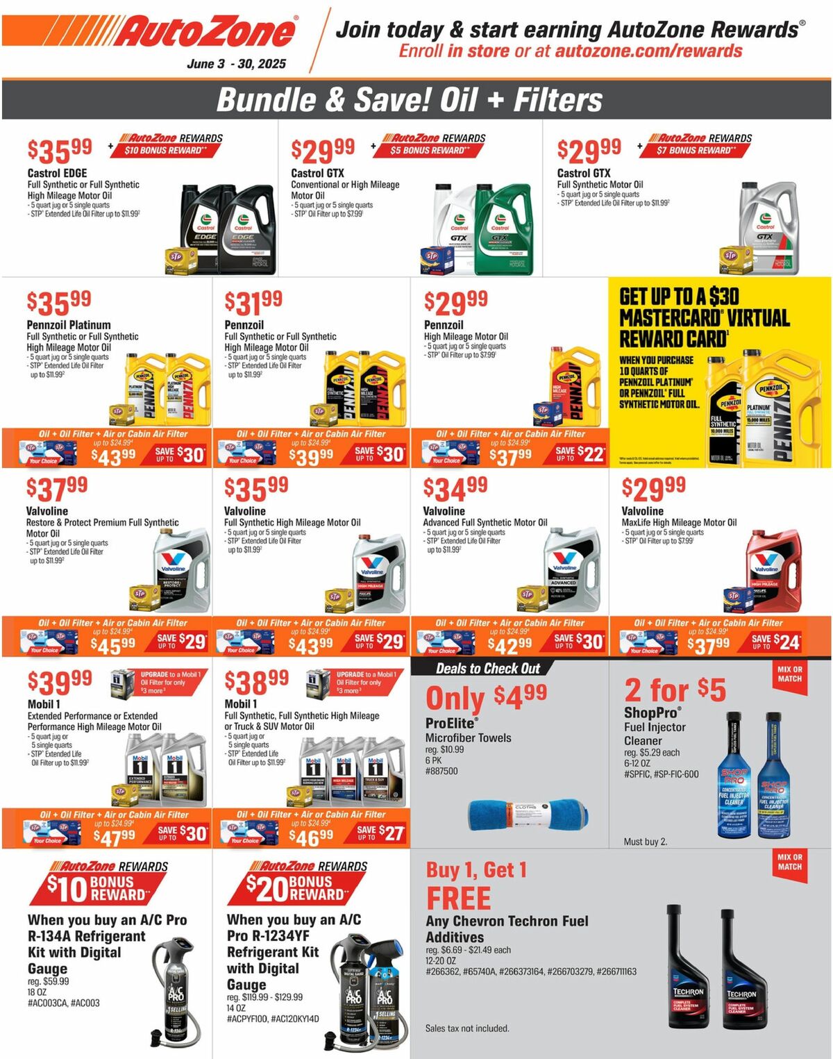 AutoZone from June 3