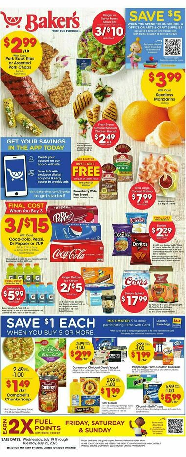 Baker's Weekly Ad