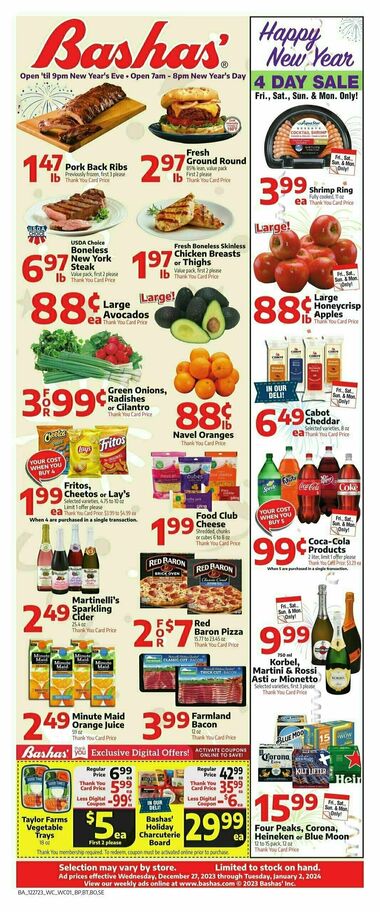 Bashas Weekly Ad