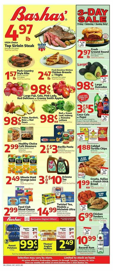 Bashas Weekly Ad