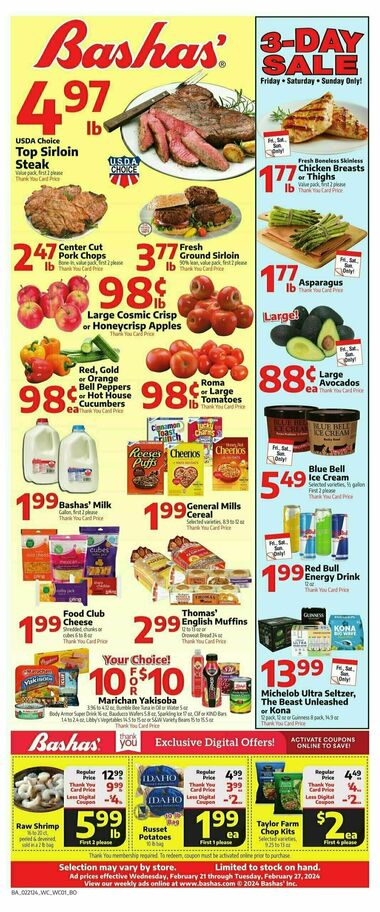 Bashas Weekly Ad