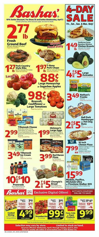 Bashas Weekly Ad