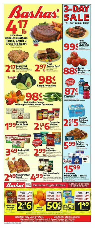 Bashas Weekly Ad