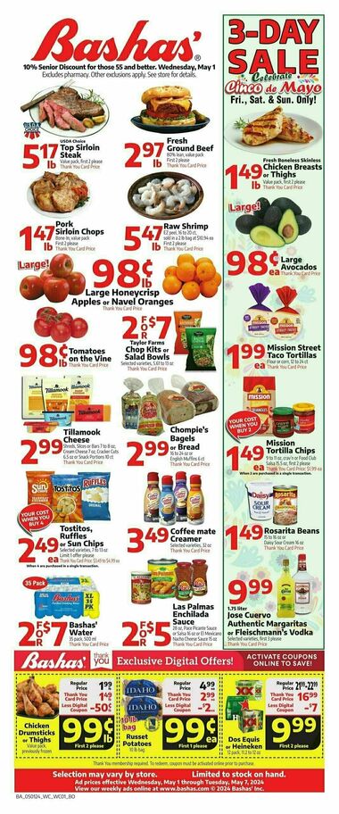 Bashas Weekly Ad