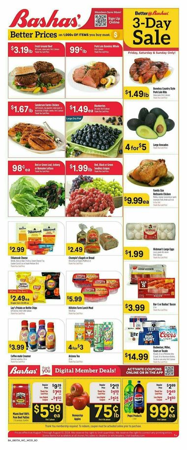 Bashas Weekly Ad
