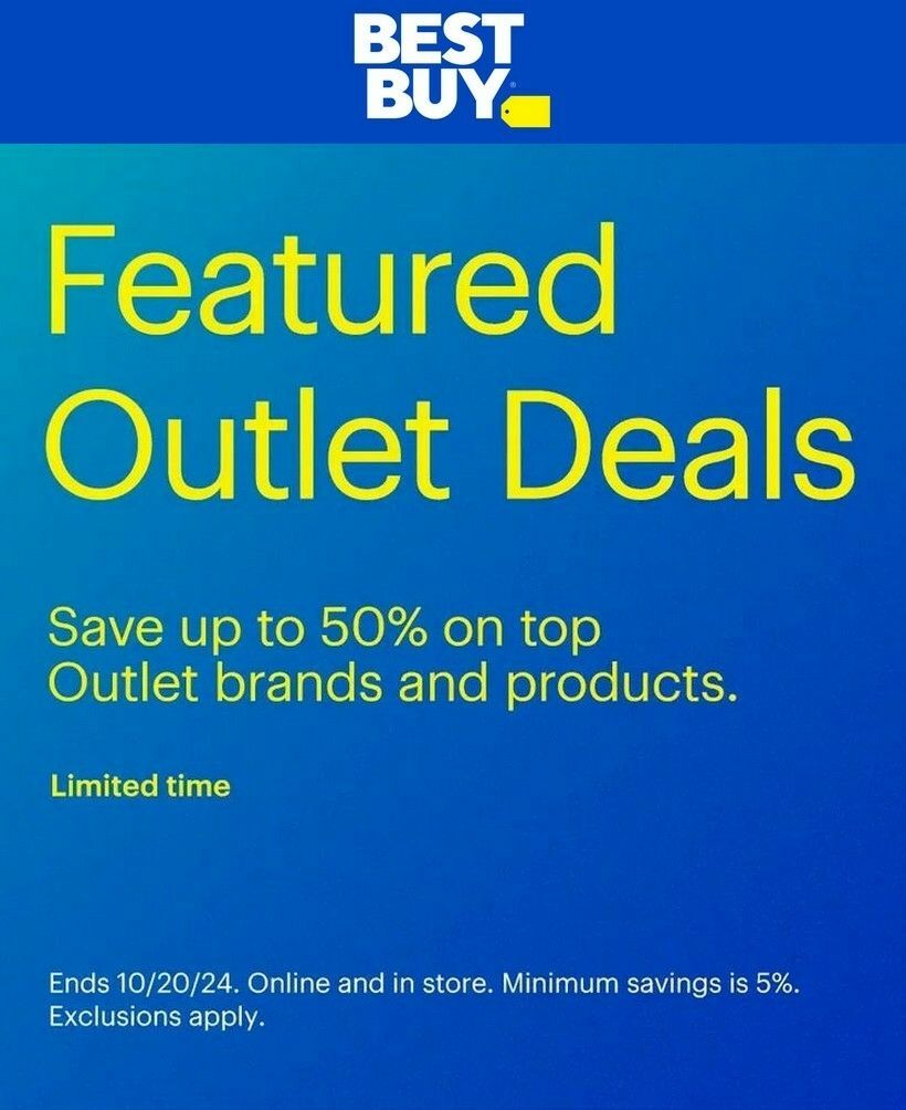 Best Buy Top Deals & Offers from October 10