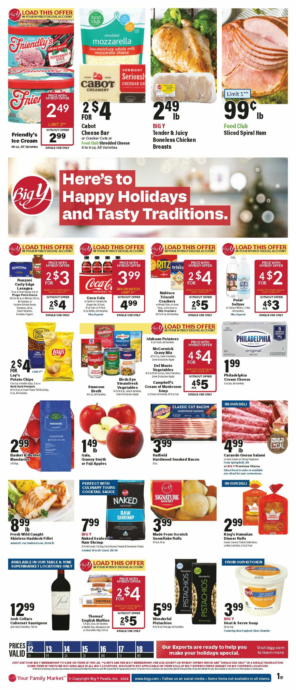 Big Y Weekly Ads & Flyers from December 12