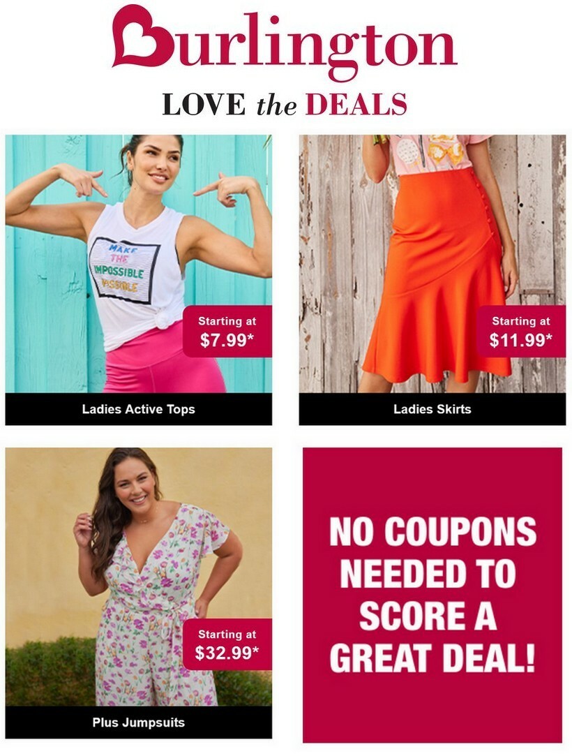 Burlington Deals & Offers from April 11