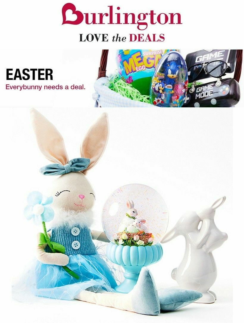 Burlington Easter Deals & Offers from February 14