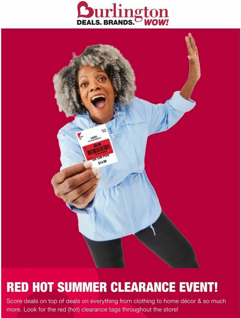 Burlington Deals & Offers from July 3