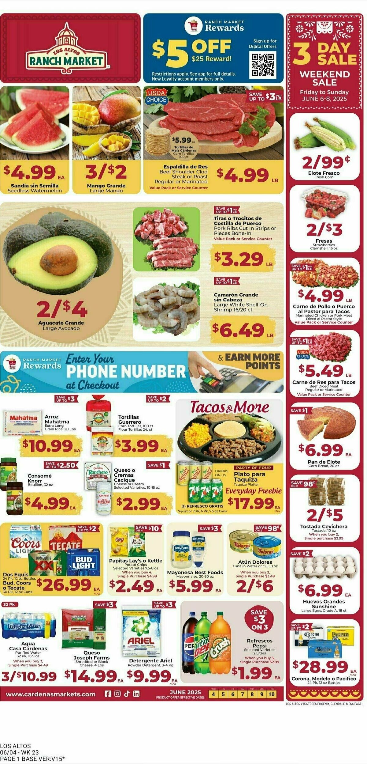 Cardenas Market Weekly Ad from June 4