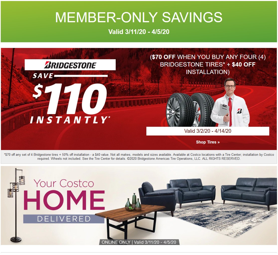 Costco Special Buys and Warehouse Savings from March 11