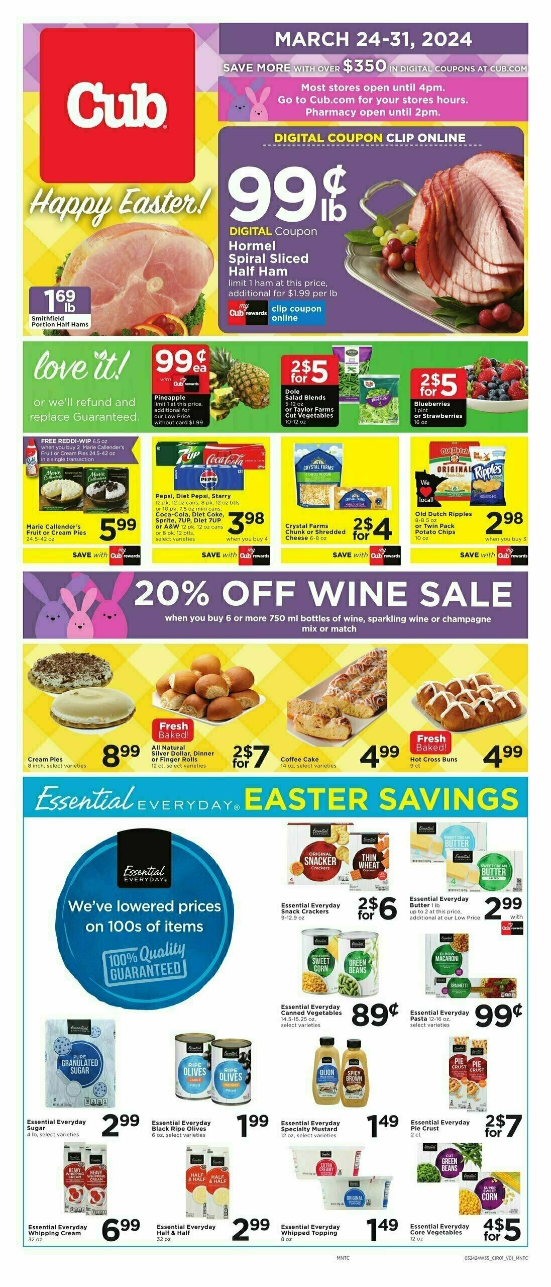 Cub Foods Weekly Ad from March 24