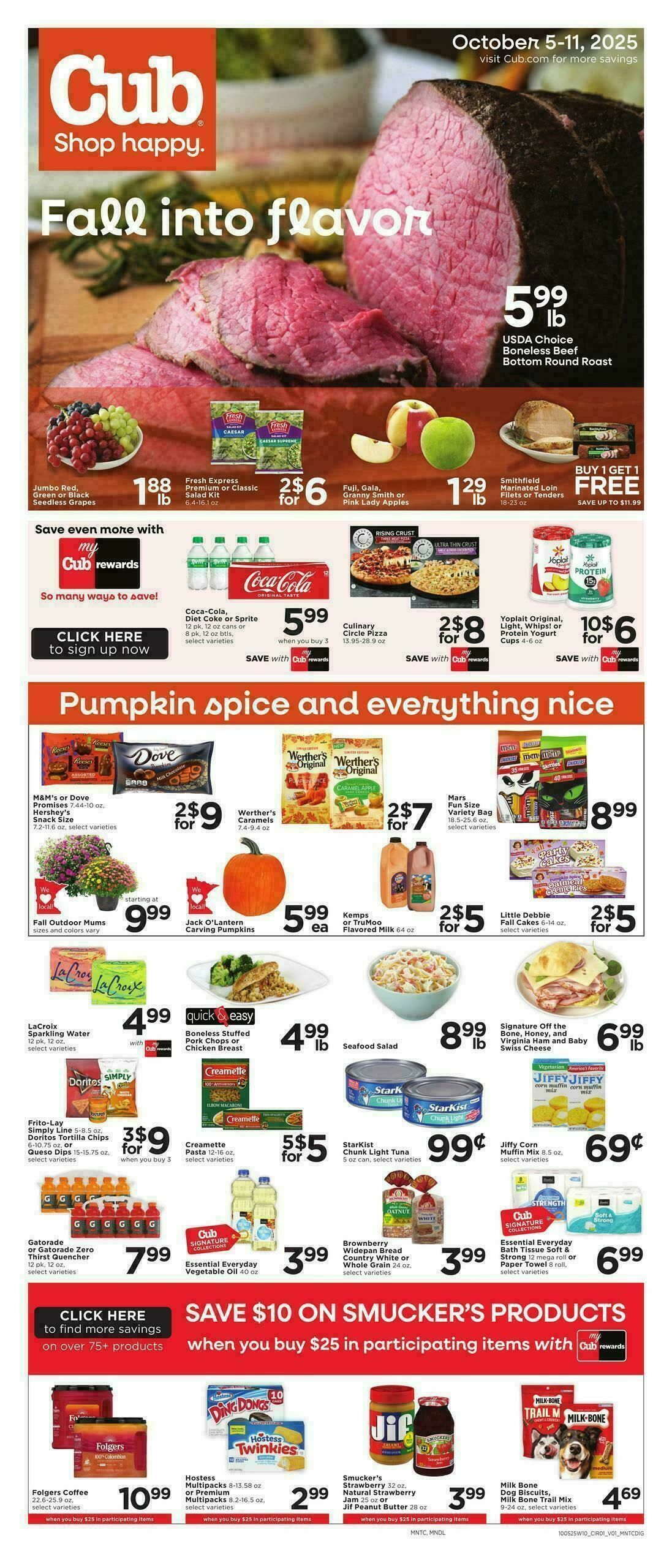Cub Foods Weekly Ad from October 5