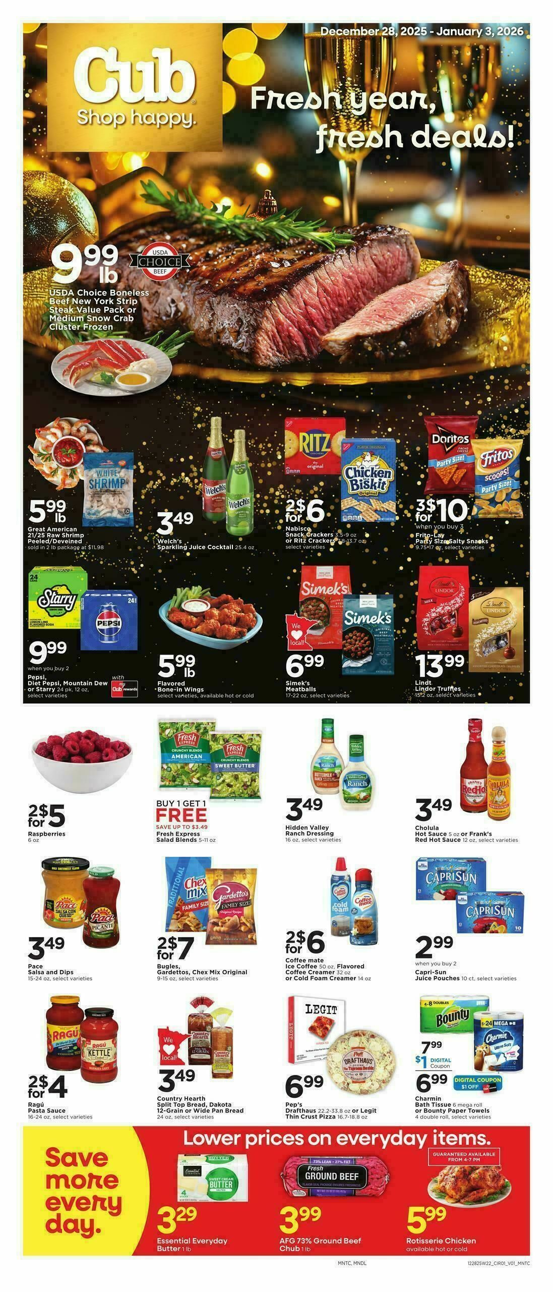 Cub Foods Weekly Ad from December 28