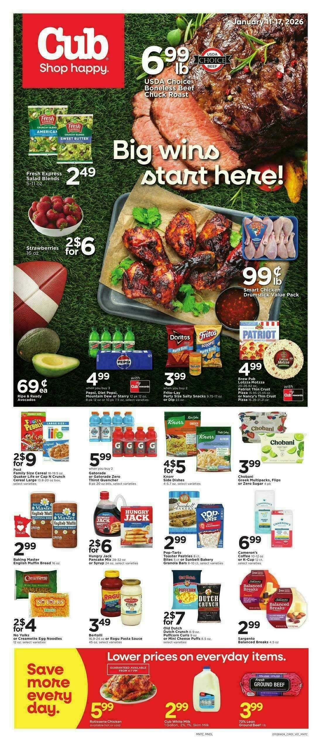 Cub Foods Weekly Ad from January 10