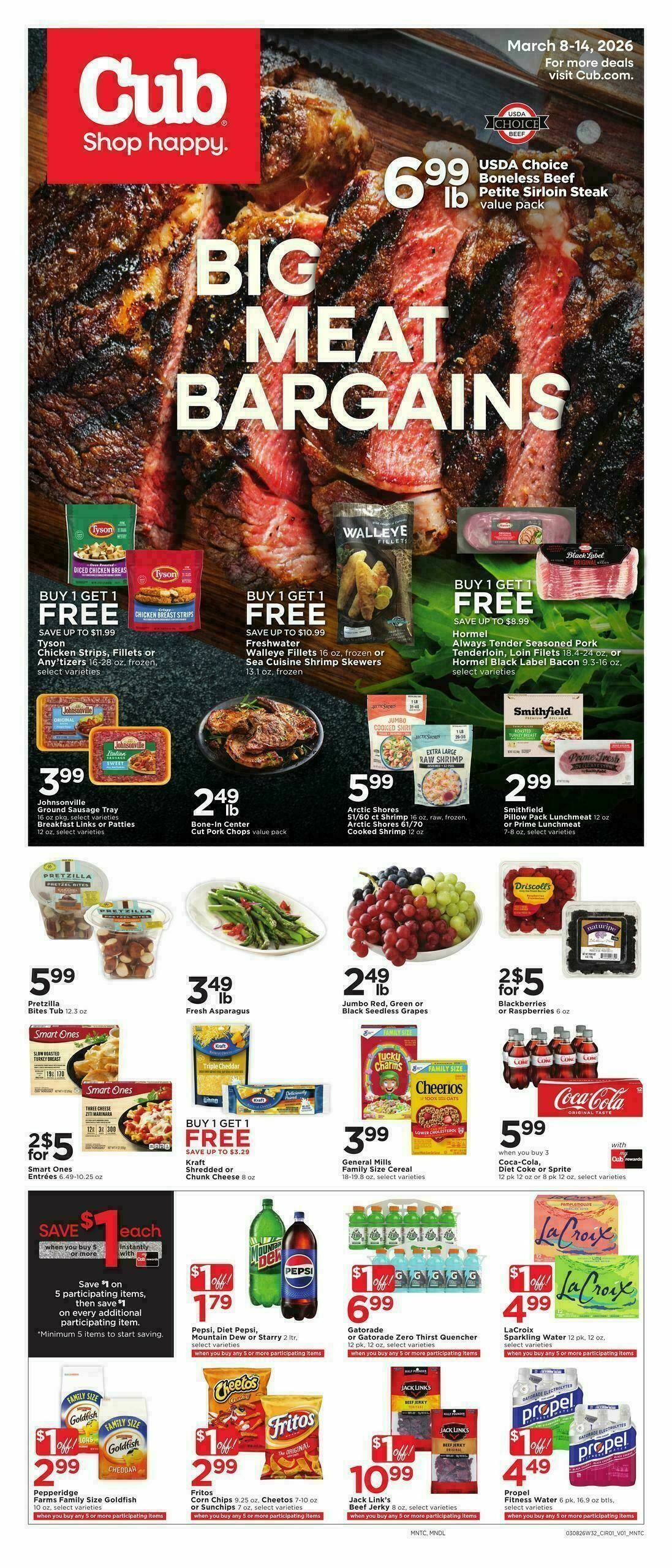 Cub Foods Weekly Ad from March 8