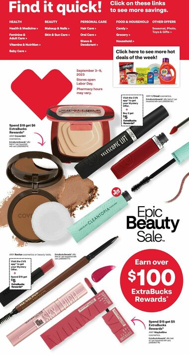 CVS Pharmacy - Parkville, MD - Hours & Weekly Ad