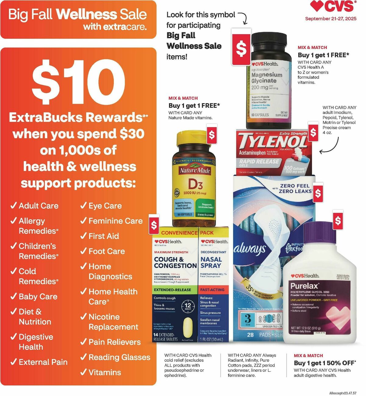 CVS Pharmacy Weekly Ads & Online Circulars from September 21