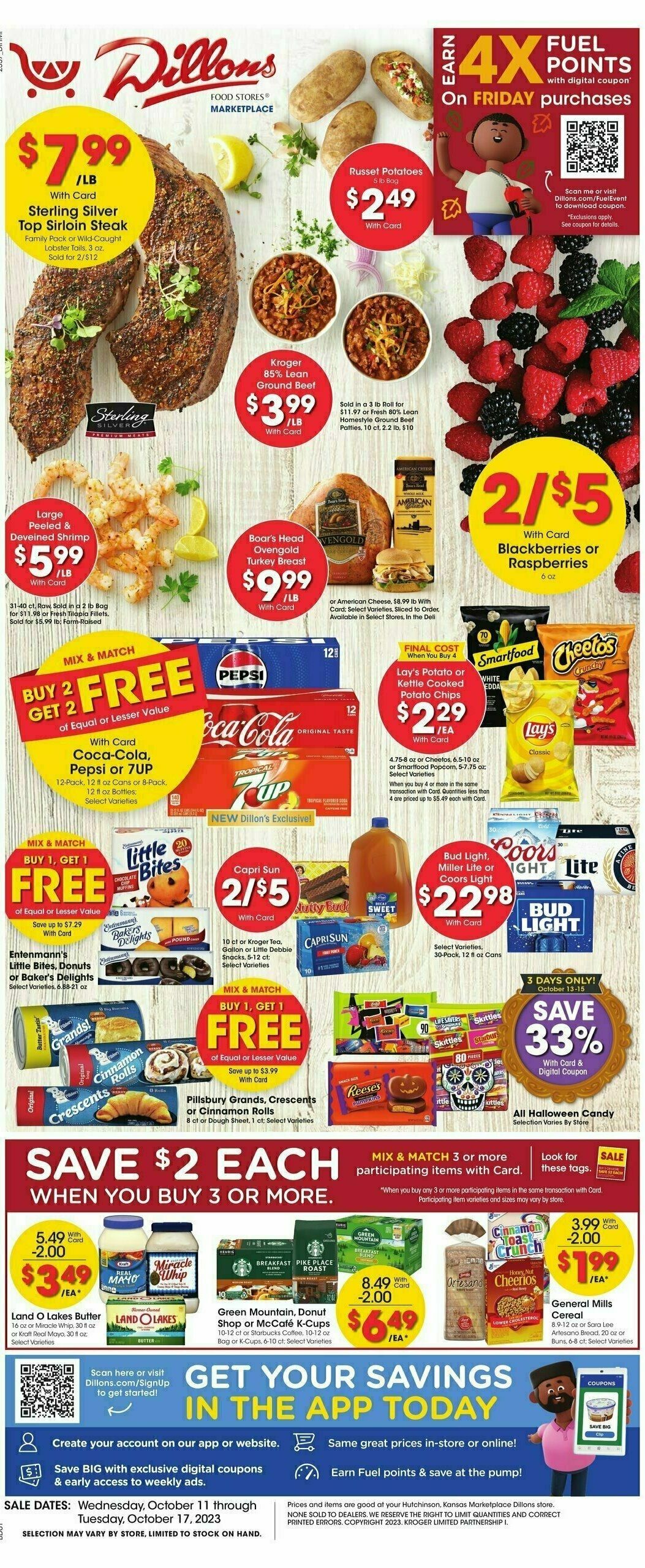 Dillons Weekly Ad & Deals from October 11