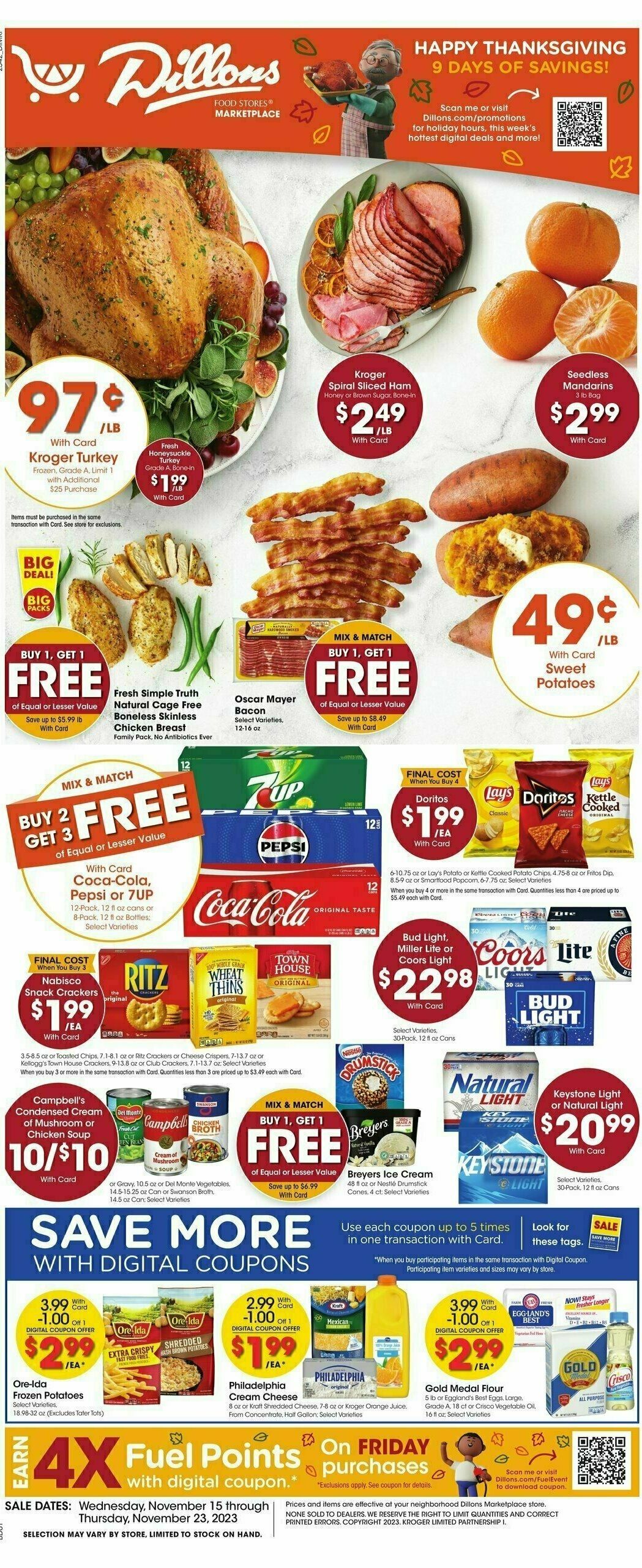 Dillons Weekly Ad & Deals from November 15