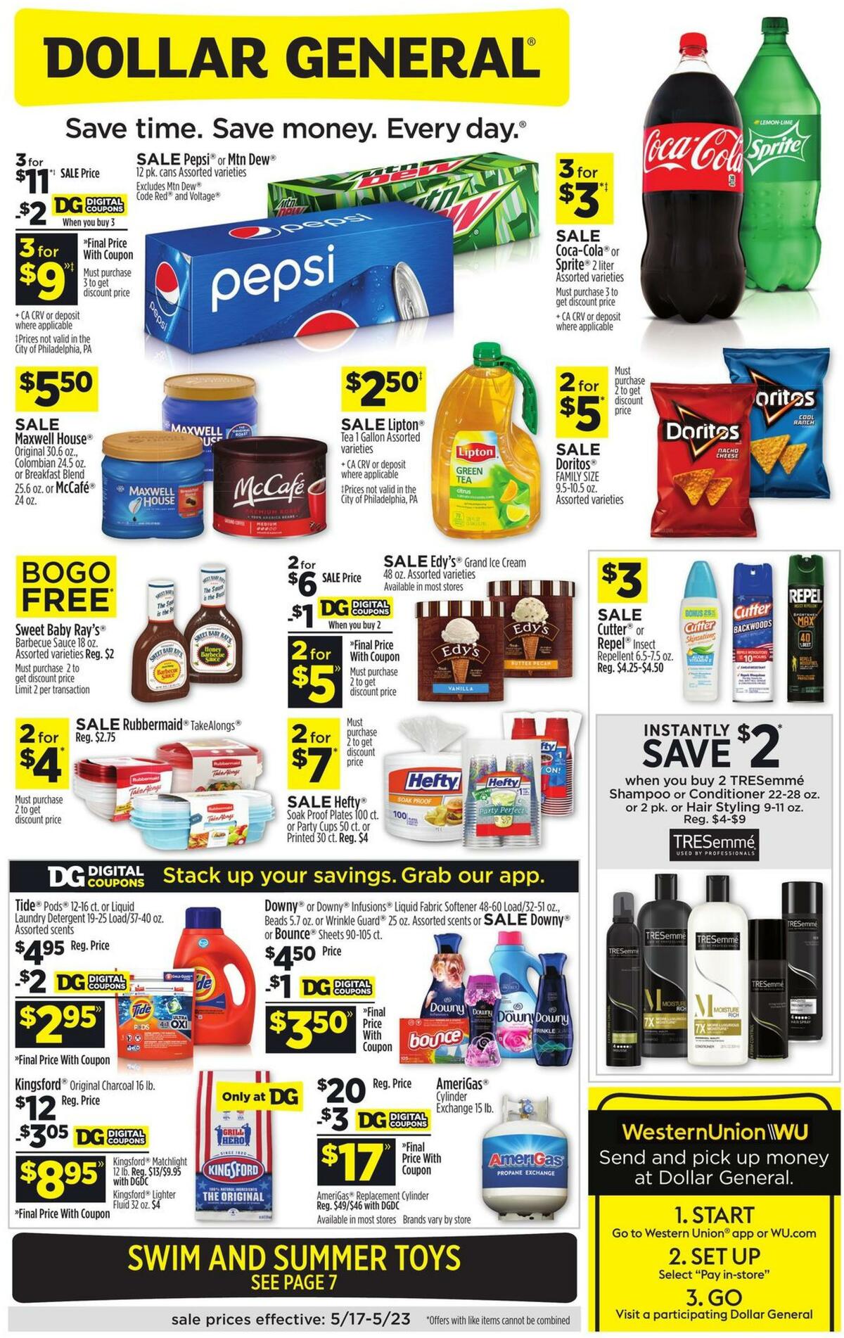 Dollar General Weekly Ads and Circulars from May 17