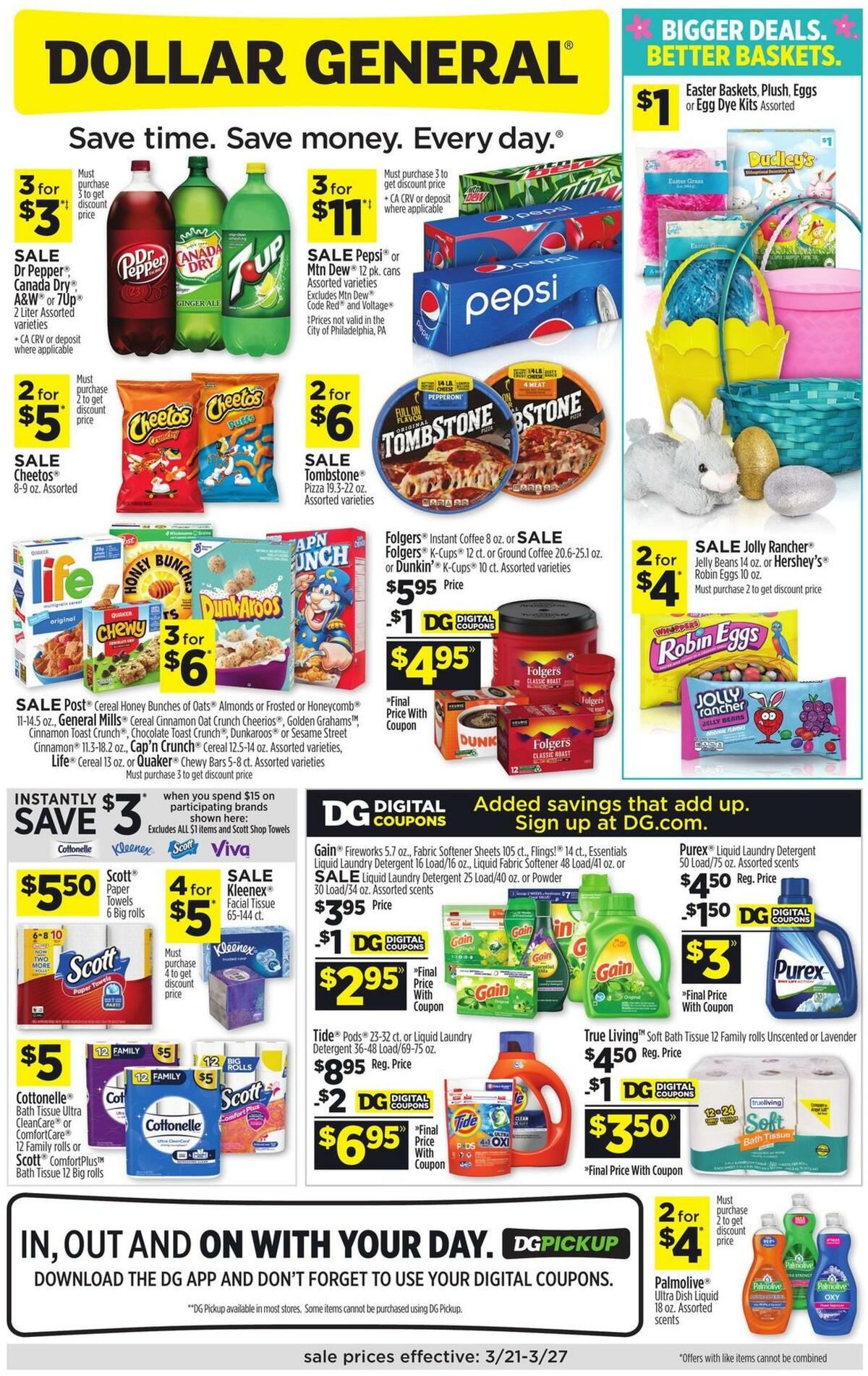Dollar General Weekly Ads and Circulars from March 21