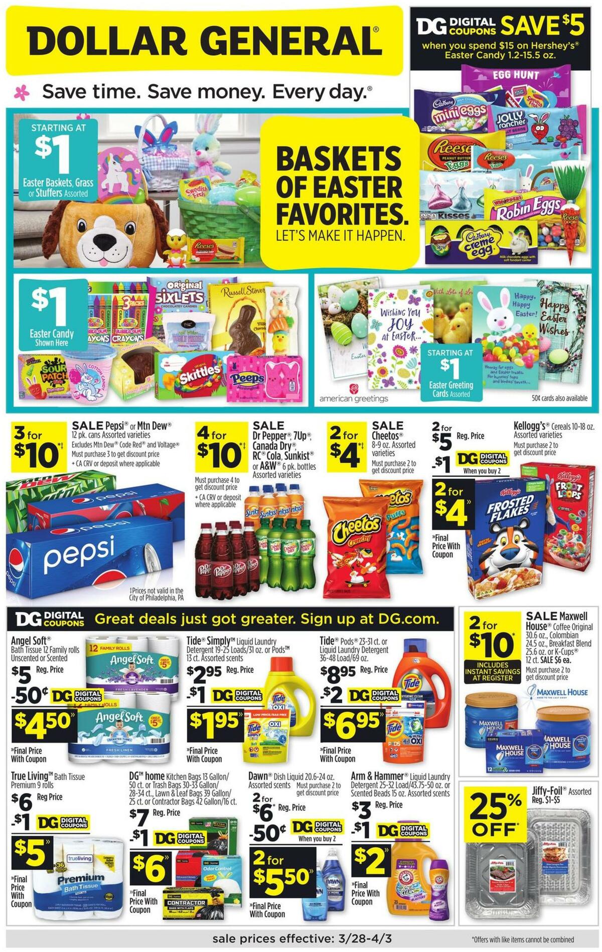 Dollar General Weekly Ads and Circulars from March 28