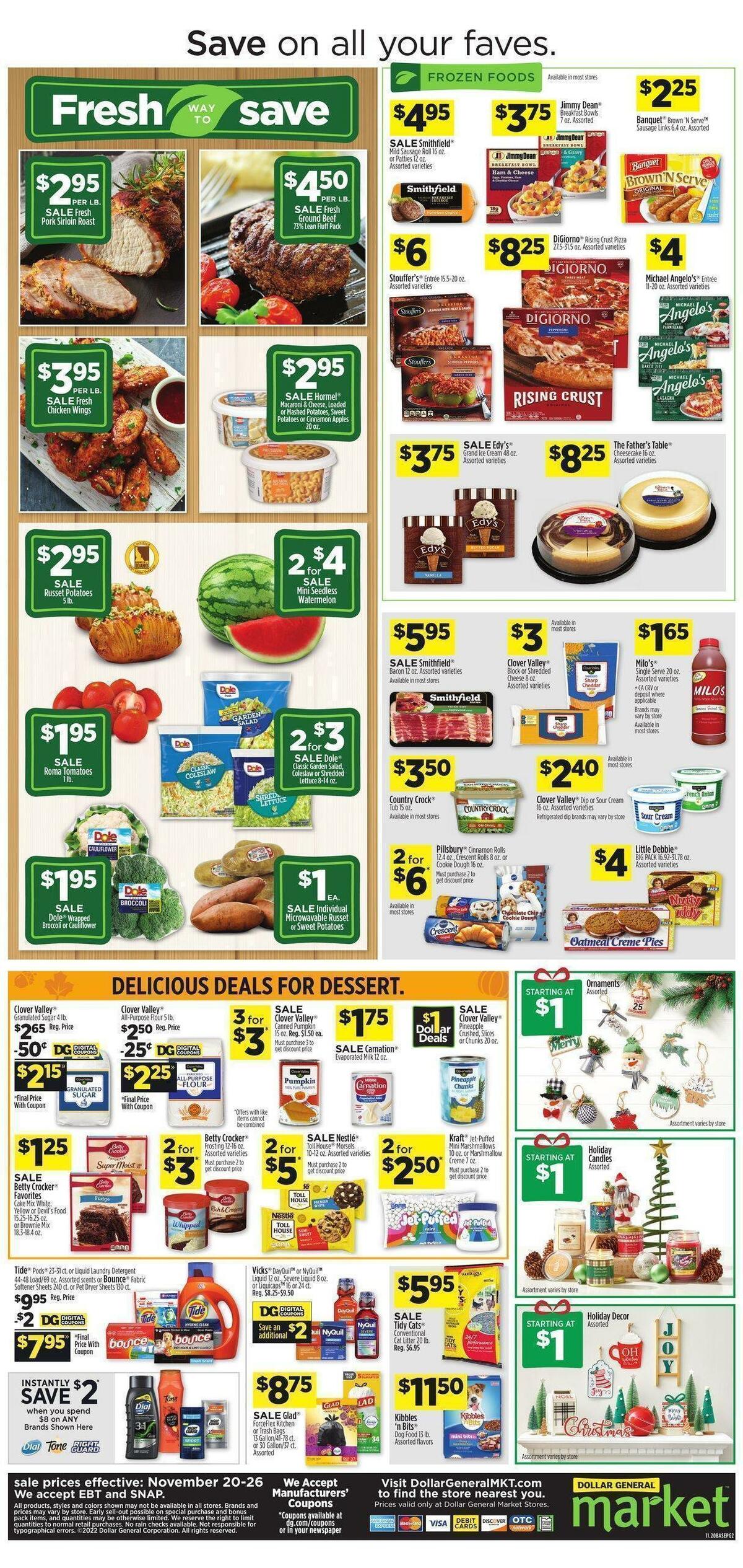 Dollar General Market Ad Weekly Ads and Circulars from November 20 - Page 2