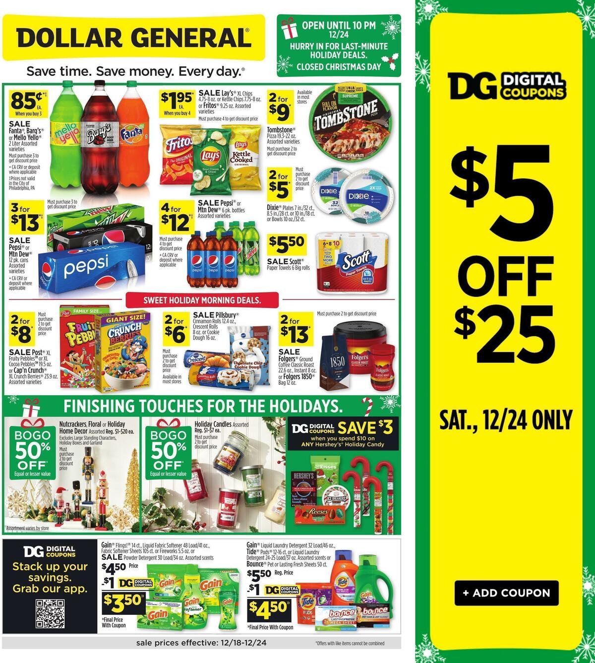 Dollar General Weekly Ads and Circulars from December 18
