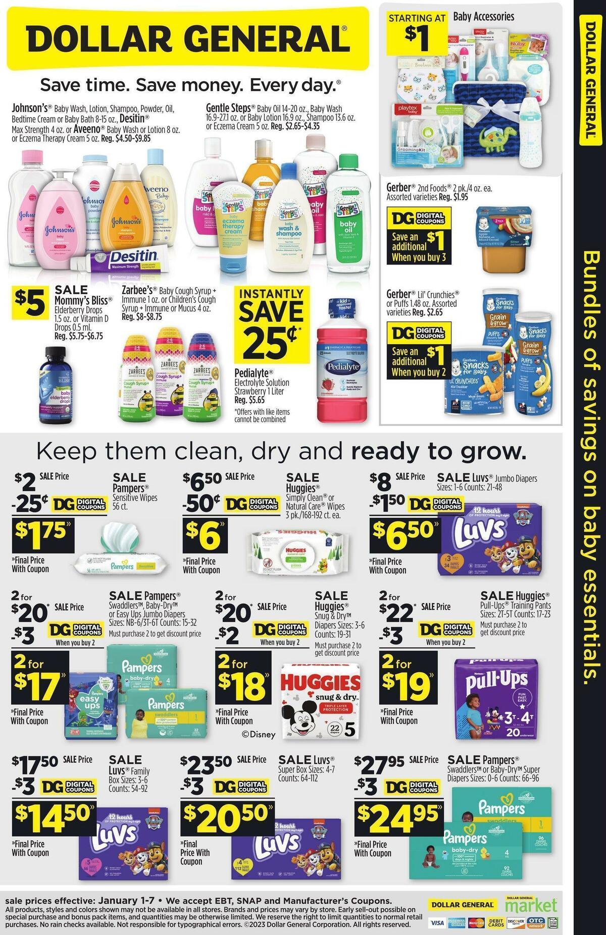 Dollar General Bundles of Savings on Baby Essentials Weekly Ads and ...