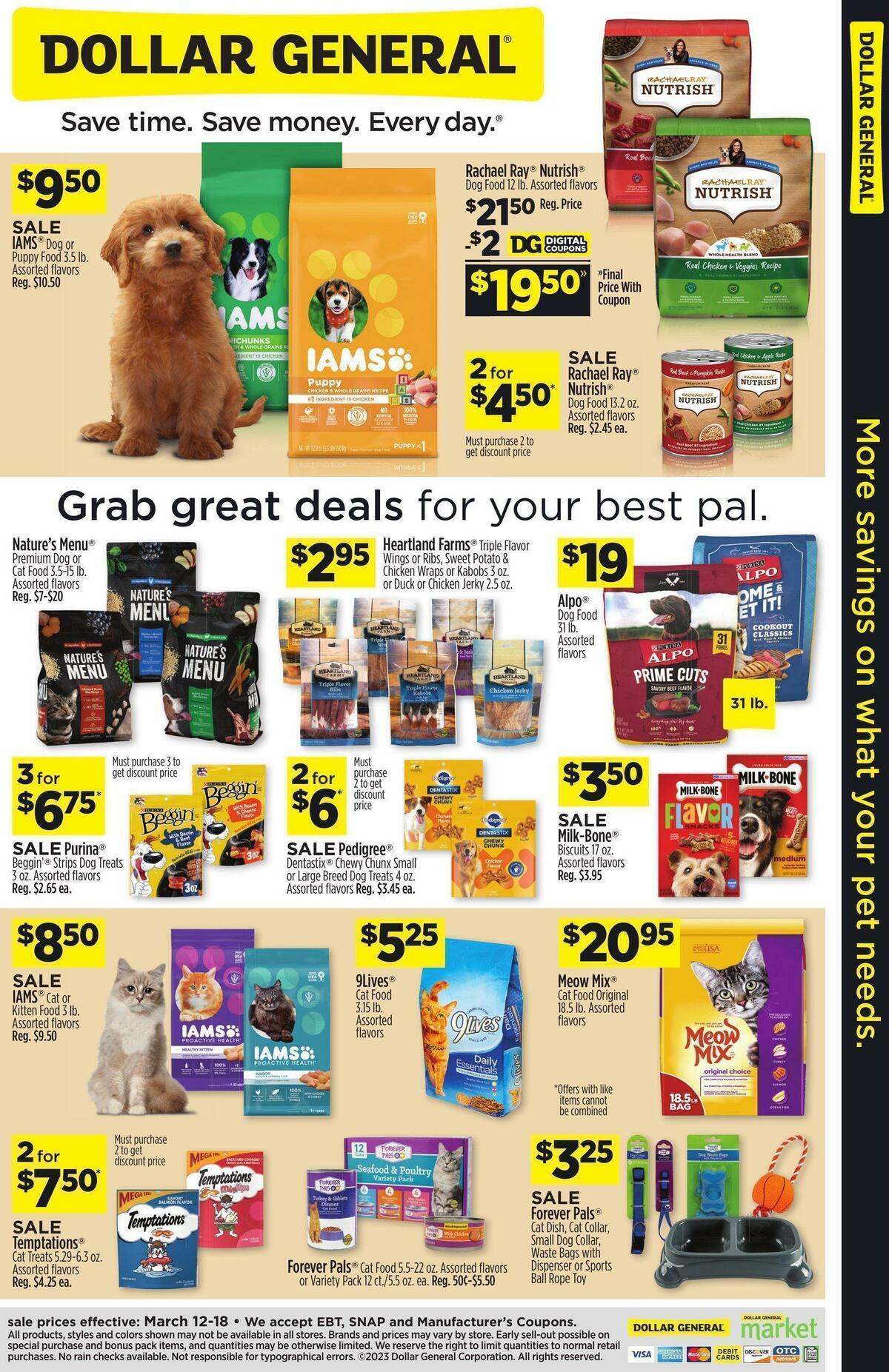 Dollar General More Savings on What your Pet Needs Weekly Ads and ...