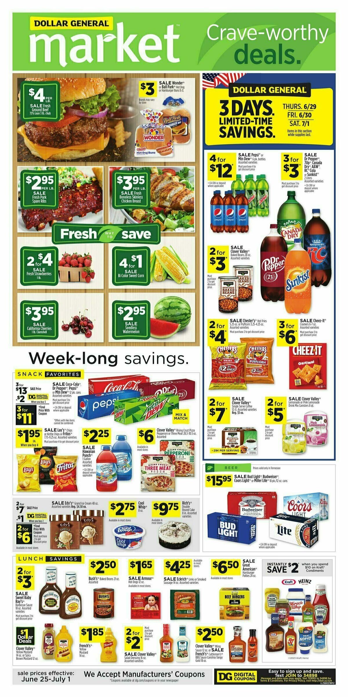 Dollar General Market Ad Weekly Ads and Circulars from June 25