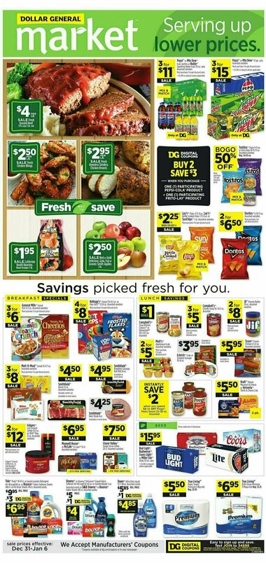 Dollar General Weekly Ads and Circulars