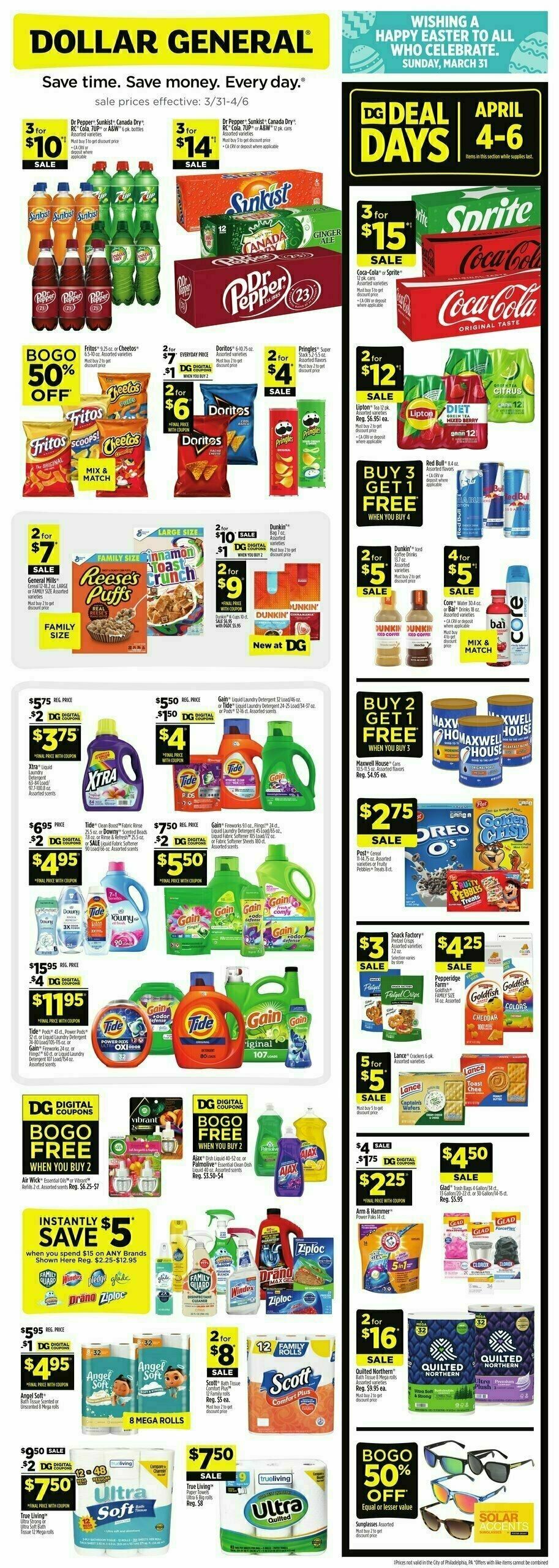 Dollar General Weekly Ads and Circulars from March 31