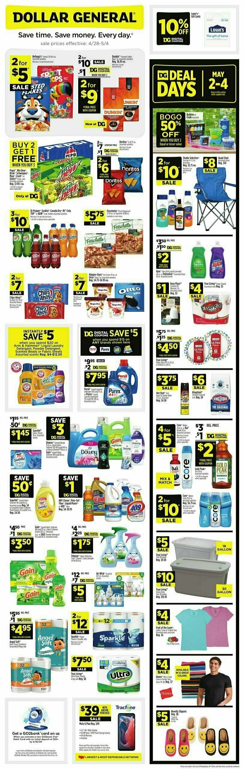 Dollar General Weekly Ads and Circulars from April 28