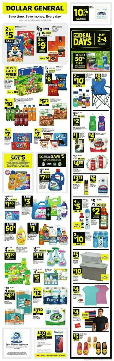 Dollar General Weekly Ads and Circulars