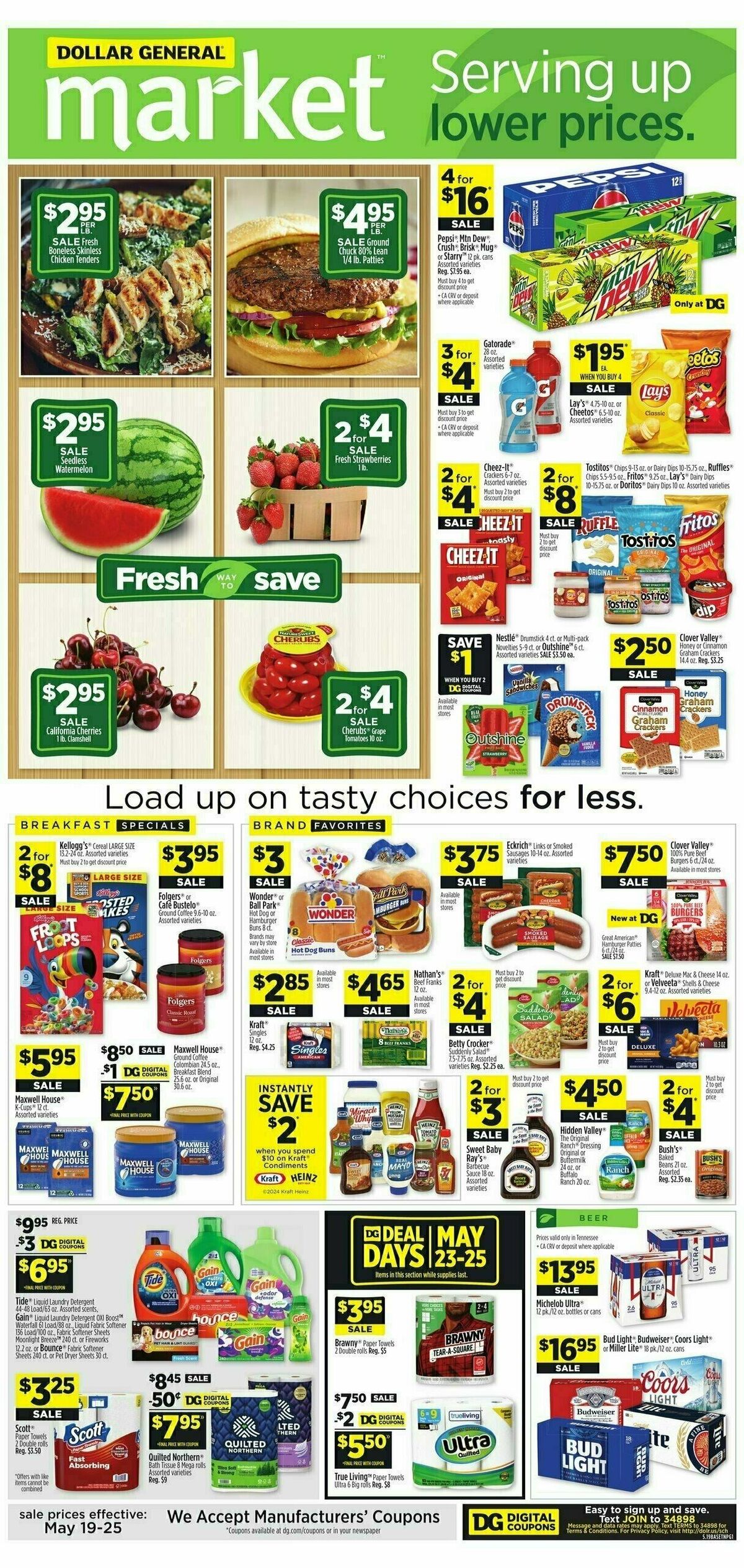 Dollar General Market Weekly Ads and Circulars from May 19