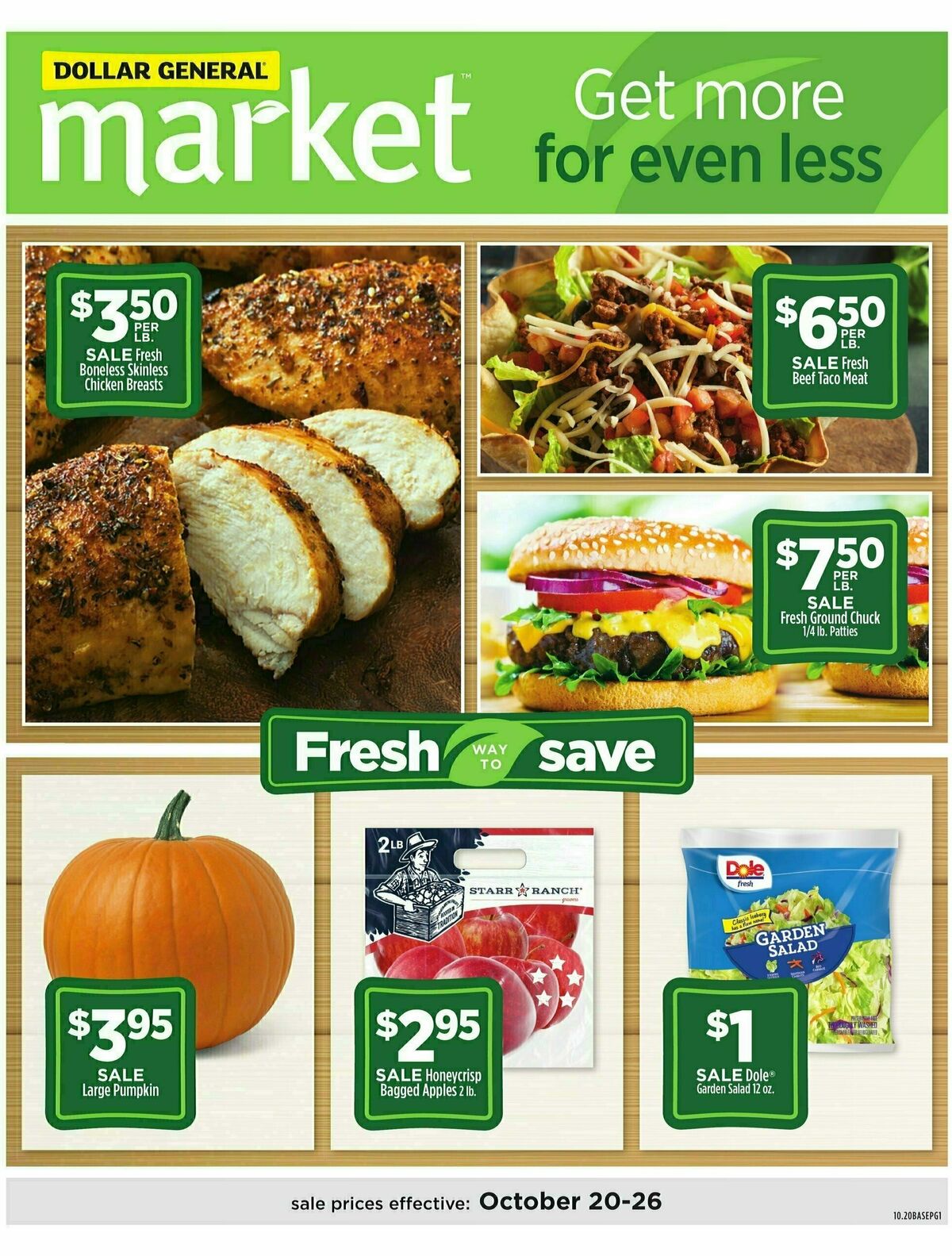 Dollar General Market Ad Weekly Ads and Circulars from October 20