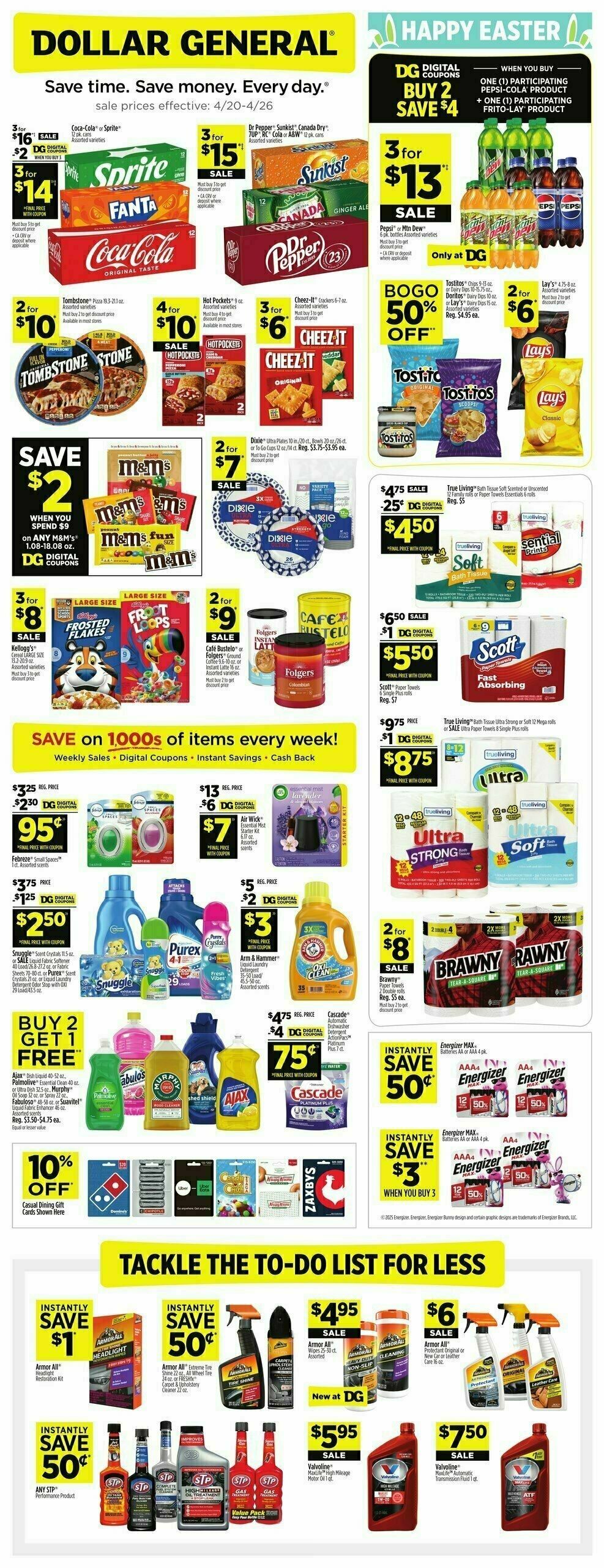 Dollar General Weekly Ads and Circulars from April 20