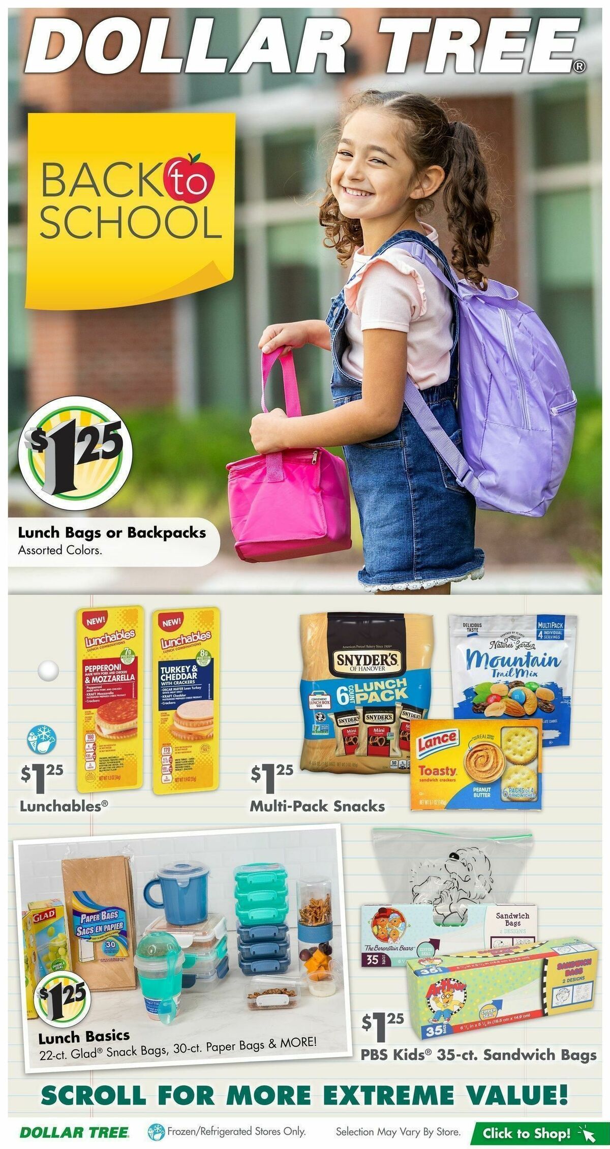 Dollar Tree Weekly Ads from August 6