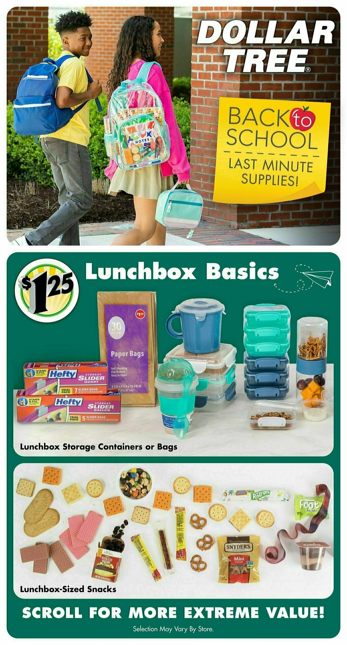 Dollar Tree Weekly Ads from August 18