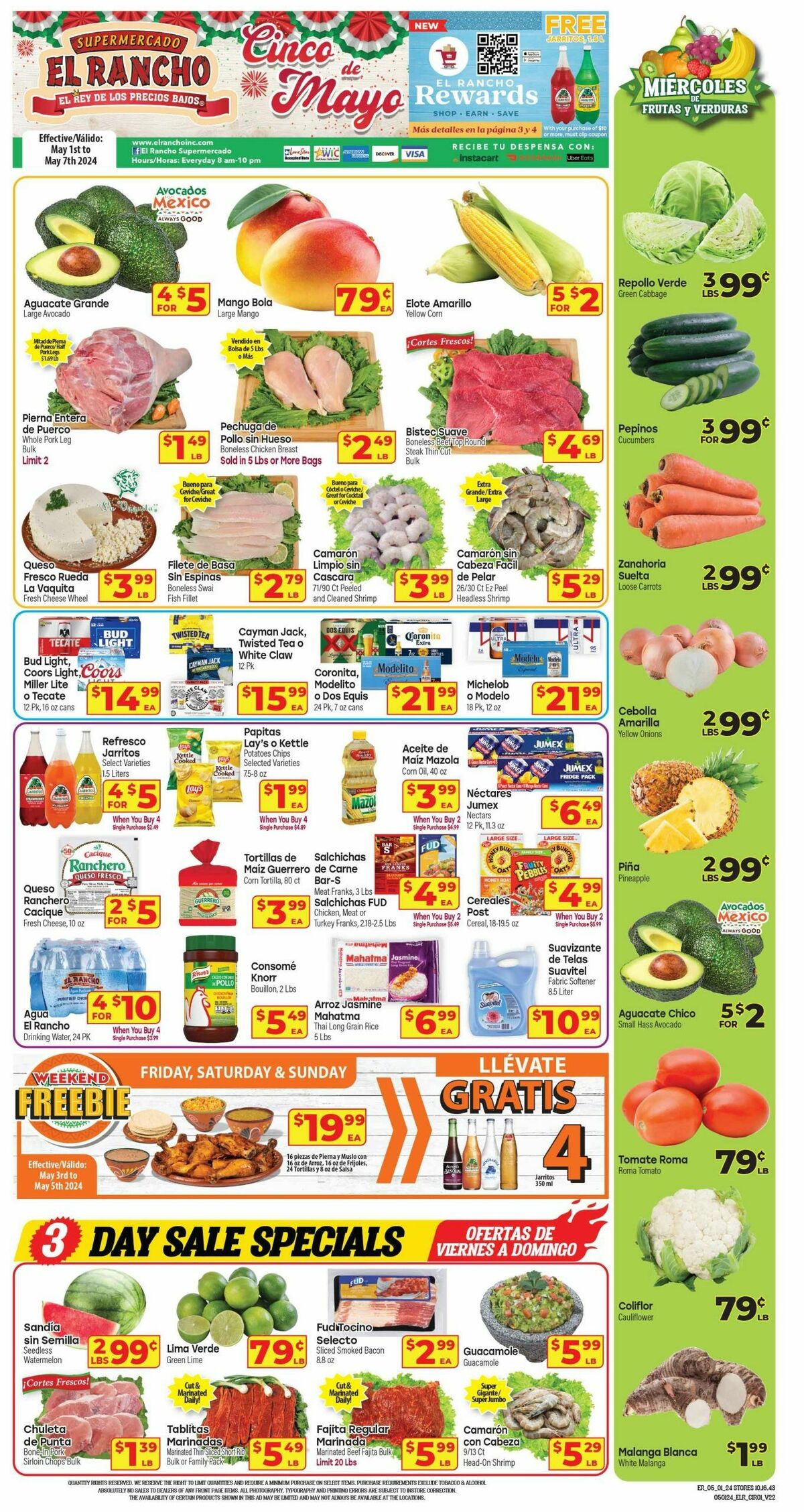 El Rancho Weekly Ads from May 1