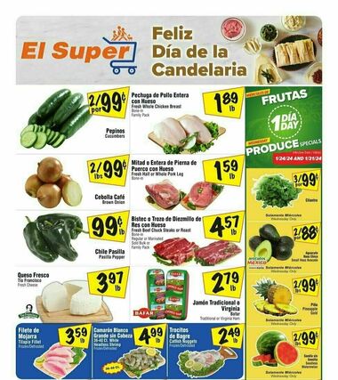 El Super Market - Monterey, CA - Hours & Weekly Ad