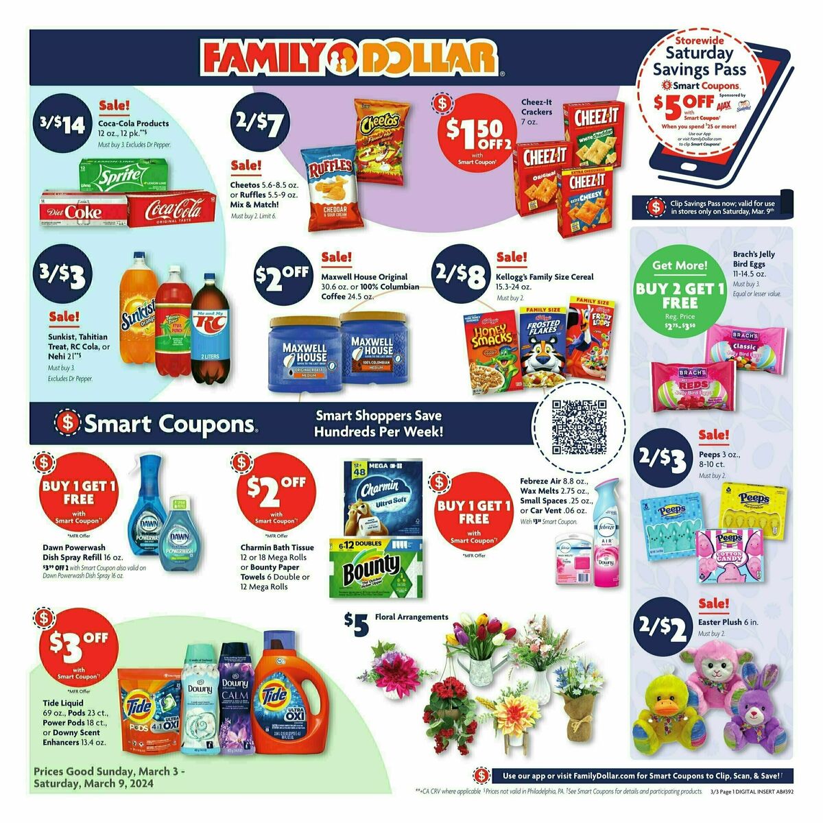 Family Dollar from March 3