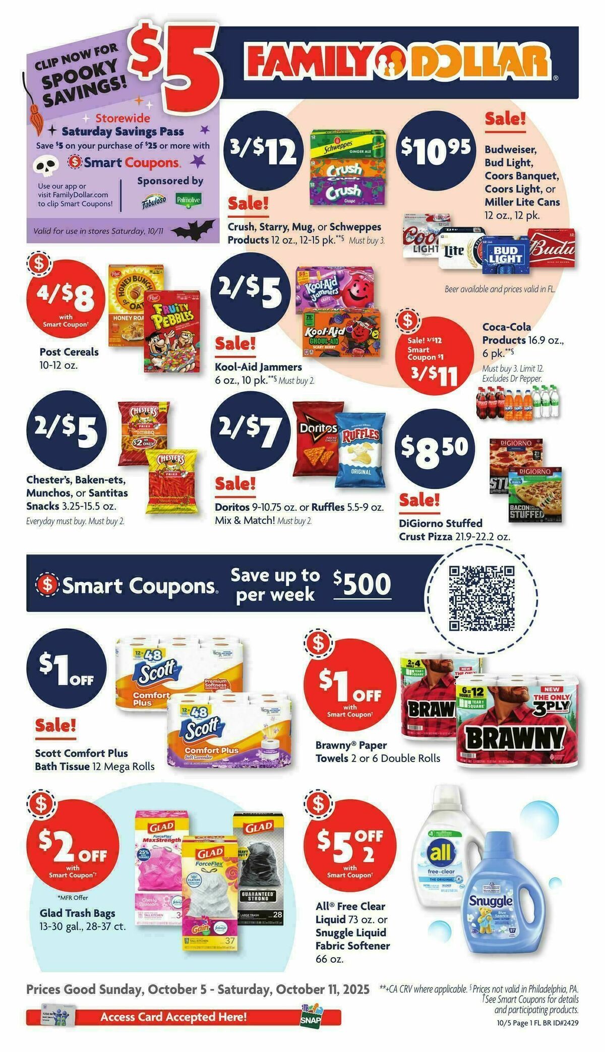 Family Dollar from October 5